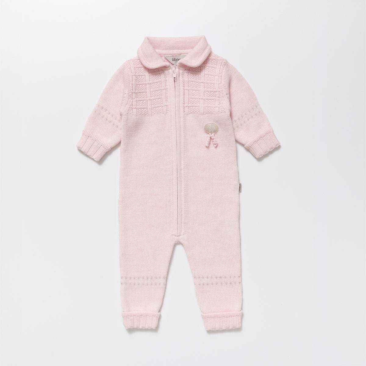 Lillelam Sparkedress Classic Himmelrosa | 100 % merinoull | Torgunns.no – Torgunns Barneklær AS