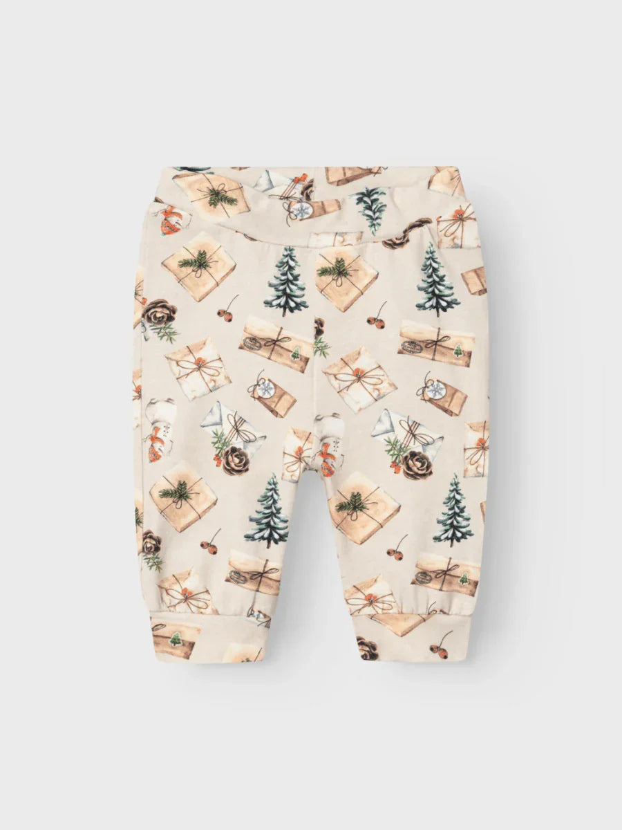 name it baby ROCCOS PANT - Peyote Melange – Torgunns Barneklær AS